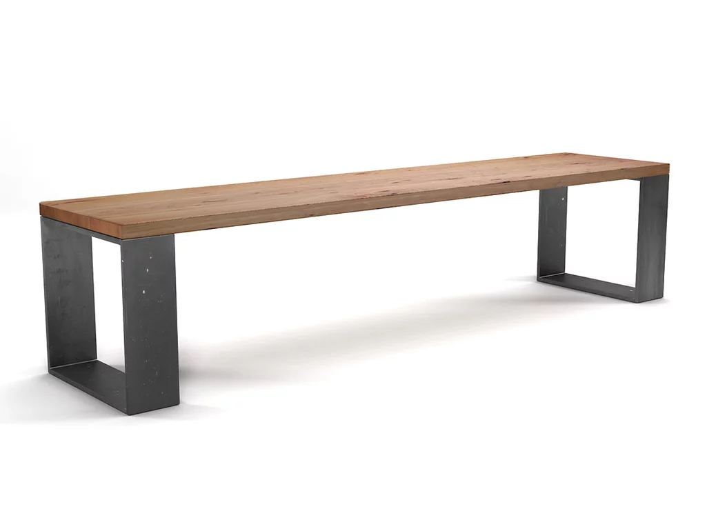 Holzbank Ohne Lehne