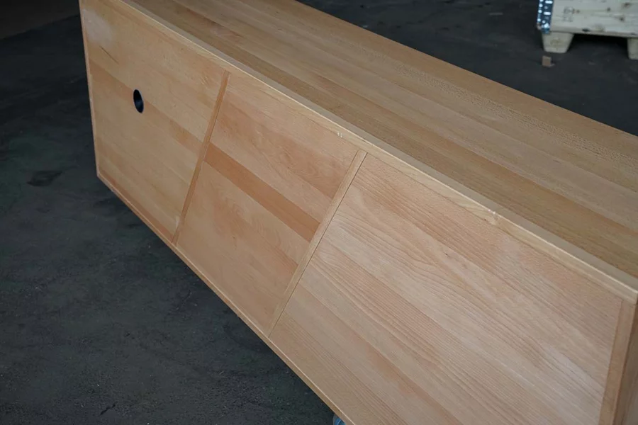 Buche Sideboard 190x40x60h cm : Holzpiloten